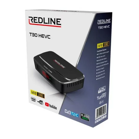 DTT Receiver T30 - DVB-T2/C - H265 - Kontrolsat