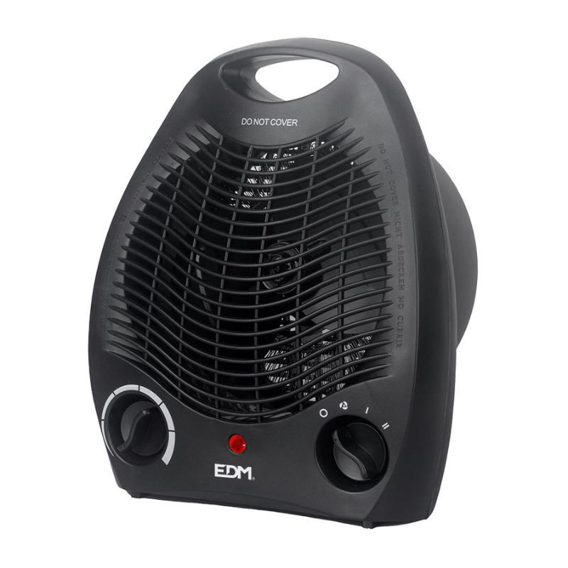 EDM Table Heater - Vertical - 2000W 50Hz - Black - 07220 - Kontrolsat