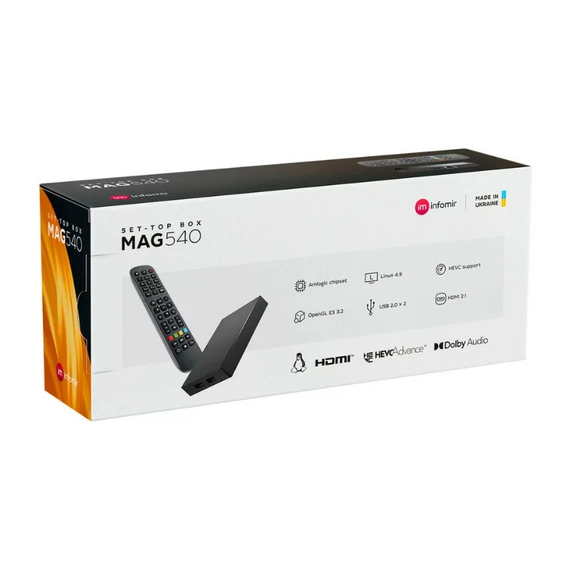Mag 540 - IPTV Box - Linux 4K - Kontrolsat