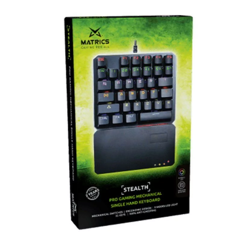 Matrics Stealth Gaming Keyboard - Kontrolsat