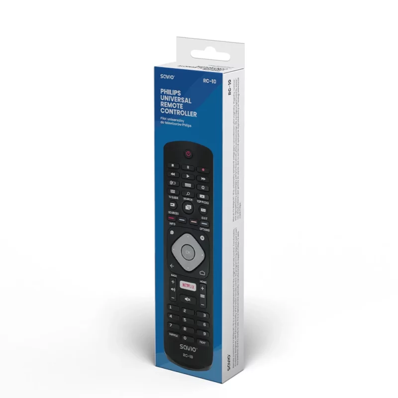 Philips Universal TV Remote Control - Savio RC-10 - Kontrolsat